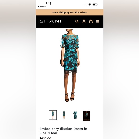 Shani | Dresses | New Stunning Embroidered Shani Dress | Poshmark